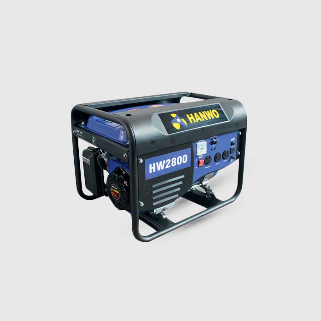 GENERADOR HANWO GASOLINA HW 2800 – Comercial Emanuel