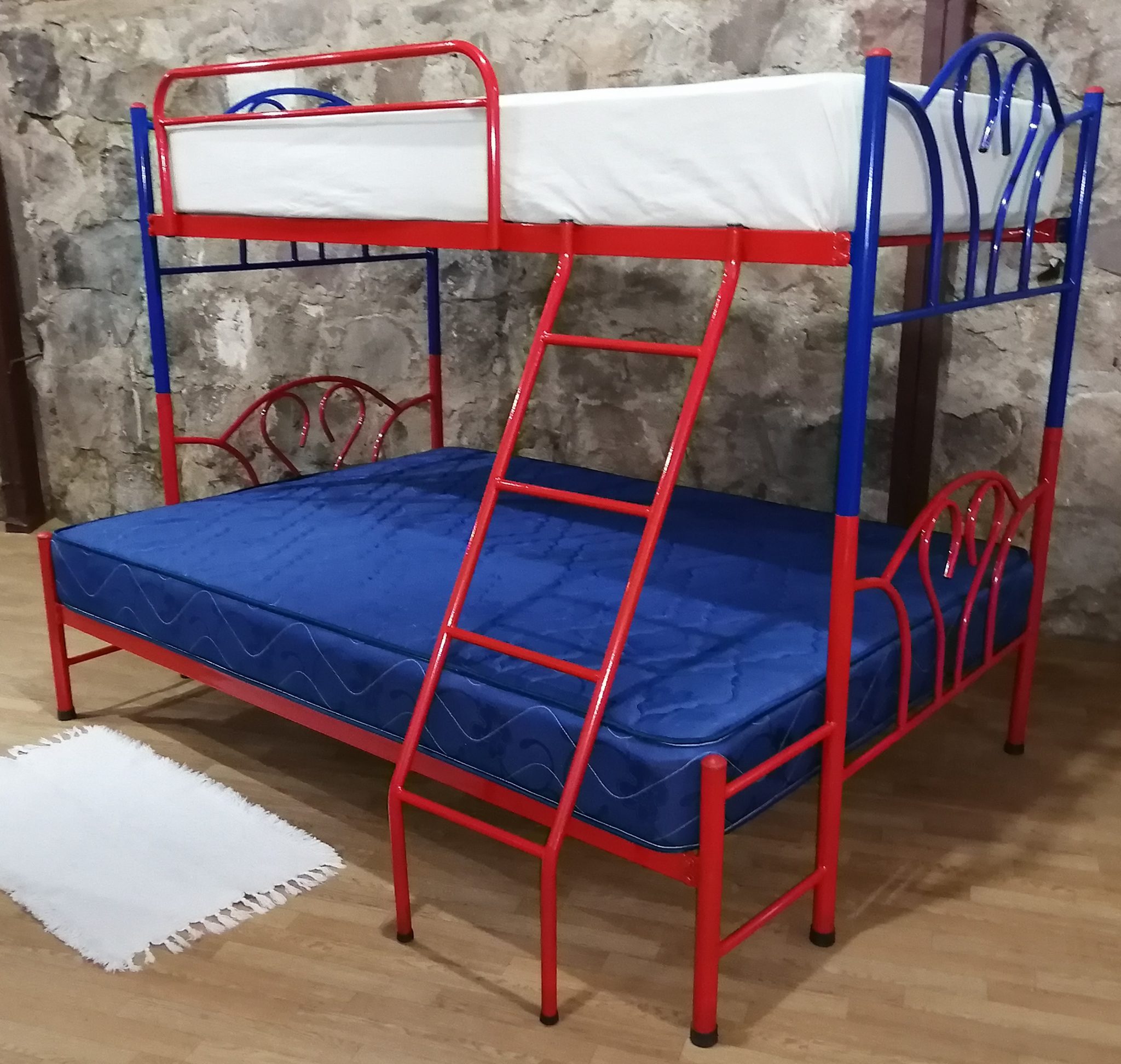 LITERA MAGITUBOS MIXTA DESMONTABLE DE 2 AZUL Y ROJO – Comercial Emanuel