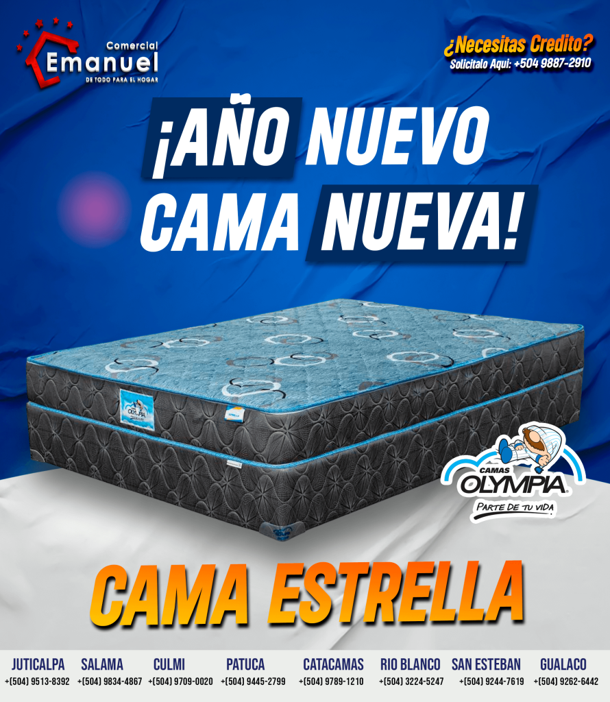 CAMA ESTRELLA – Comercial Emanuel